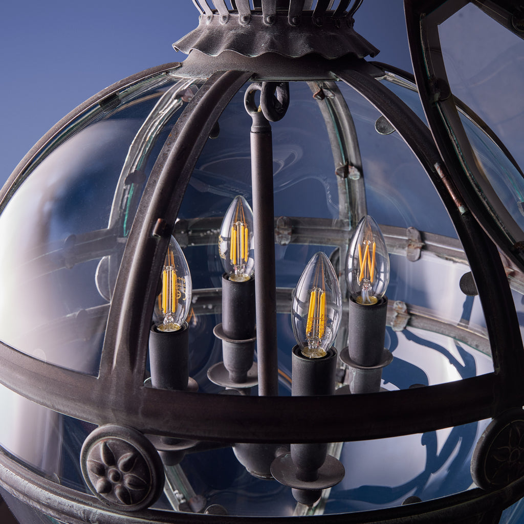 Larger Buster in aged verdigris