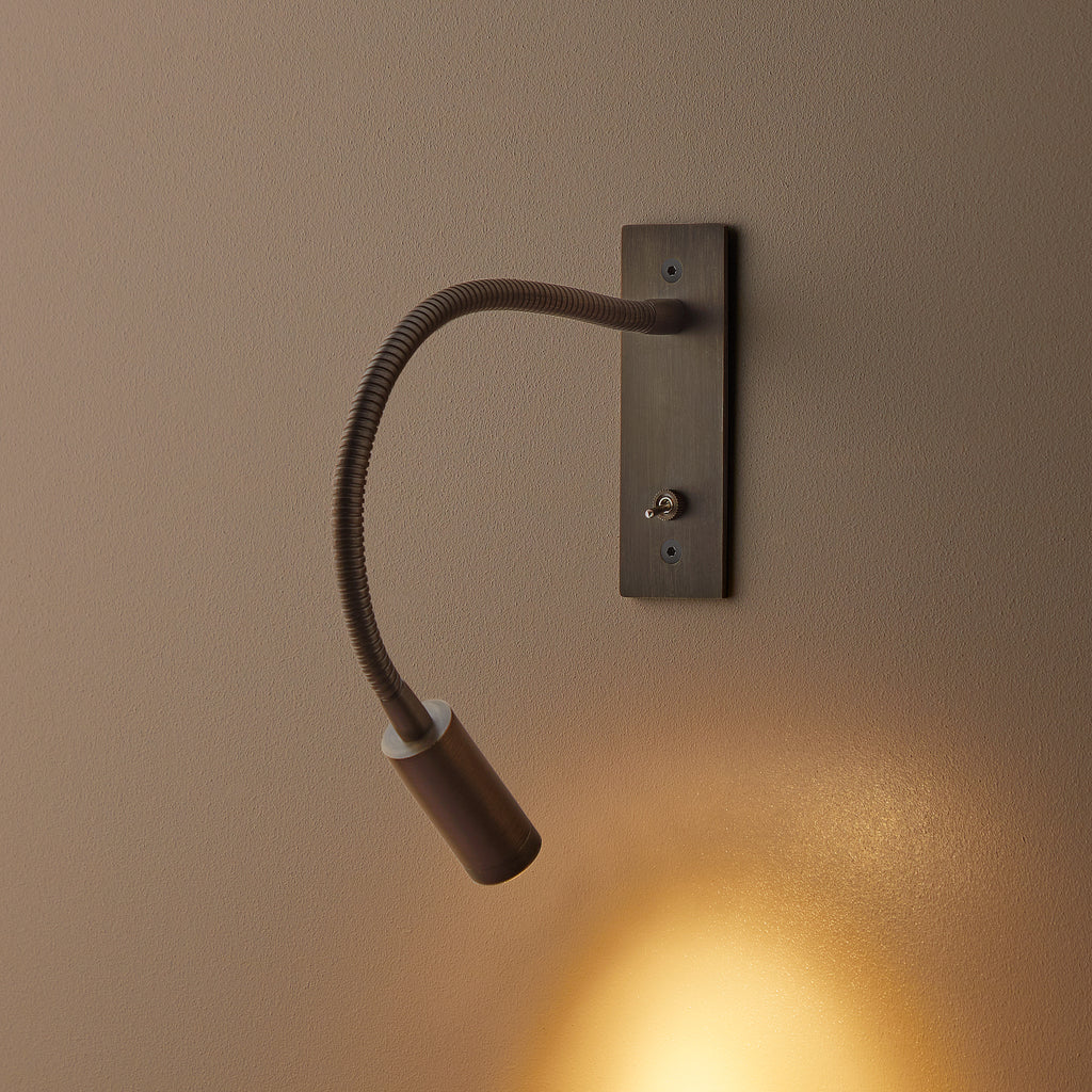Flex Wall Light in Opulent Bronze Finish