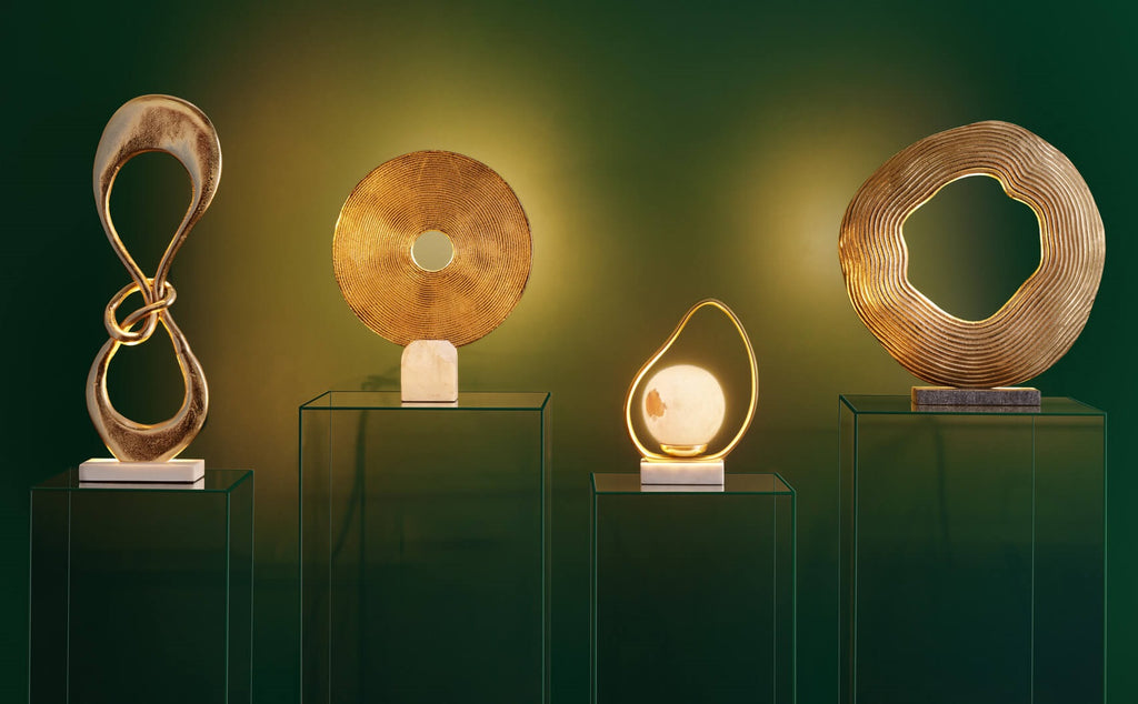 Sculptural lights: table lamps as abstract artworks