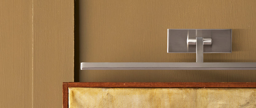 Chrome Picture Lights | Pooky Lighting