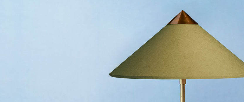 Cone lampshades | Tall cone shaped shades | Pooky Lighting