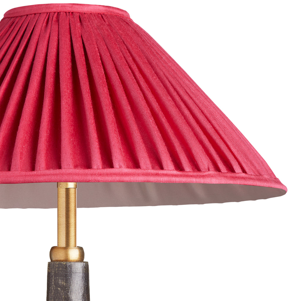 30cm extreme empire shade in Ruby silk