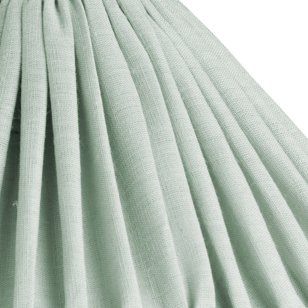 30cm extreme empire shade in Smog stonewashed linen