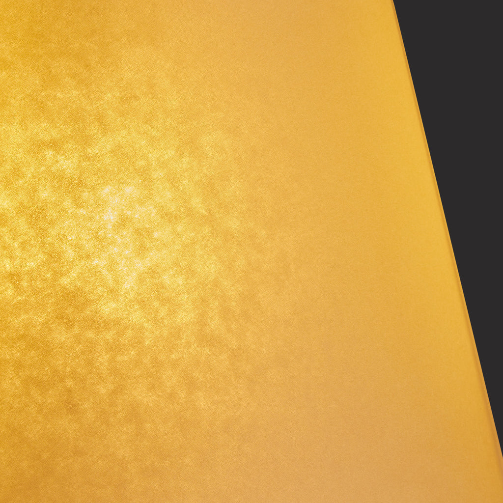 40cm Straight Empire shade in natural vellum with red stitching