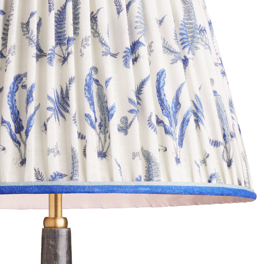 50cm straight empire shade in jubilee Ferns linen by GP & J Baker