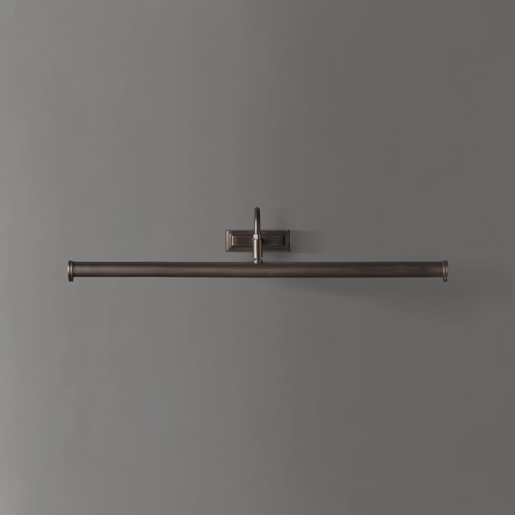 Larger Clyfford picture light in bronze