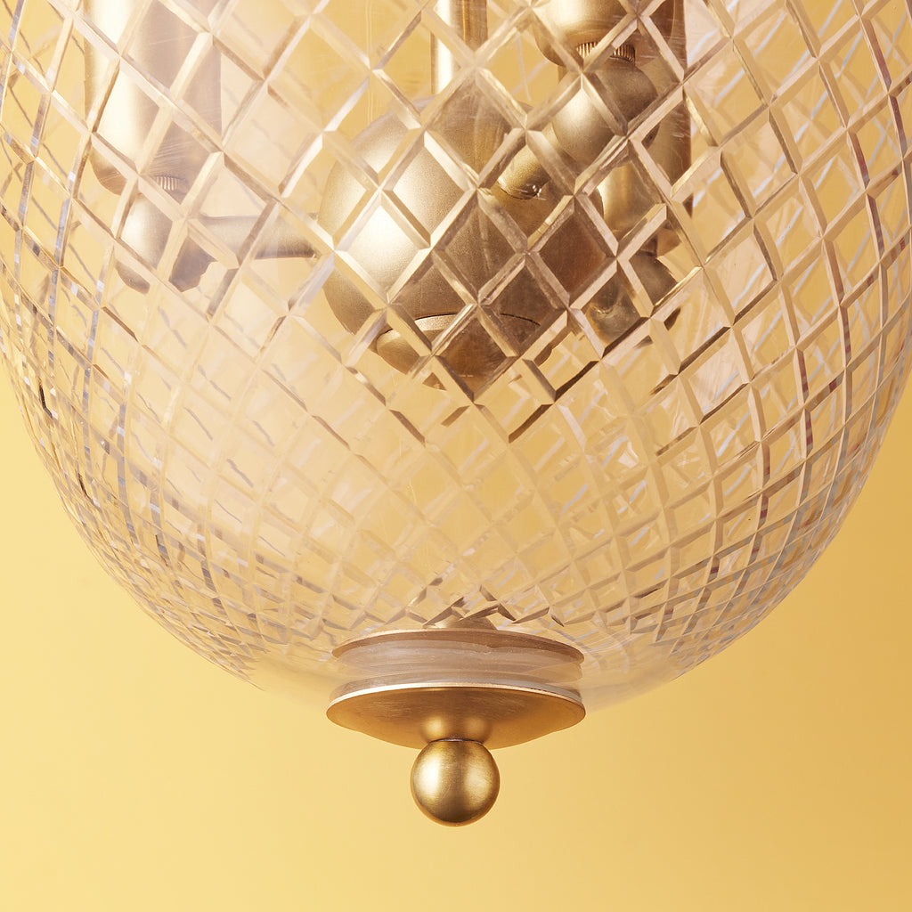 Marple Cut Glass Pendant Light