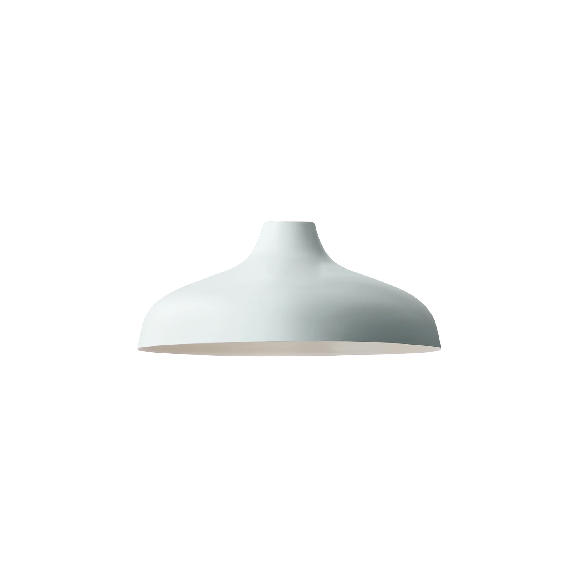 Constance shade in chalk blue with stone interior