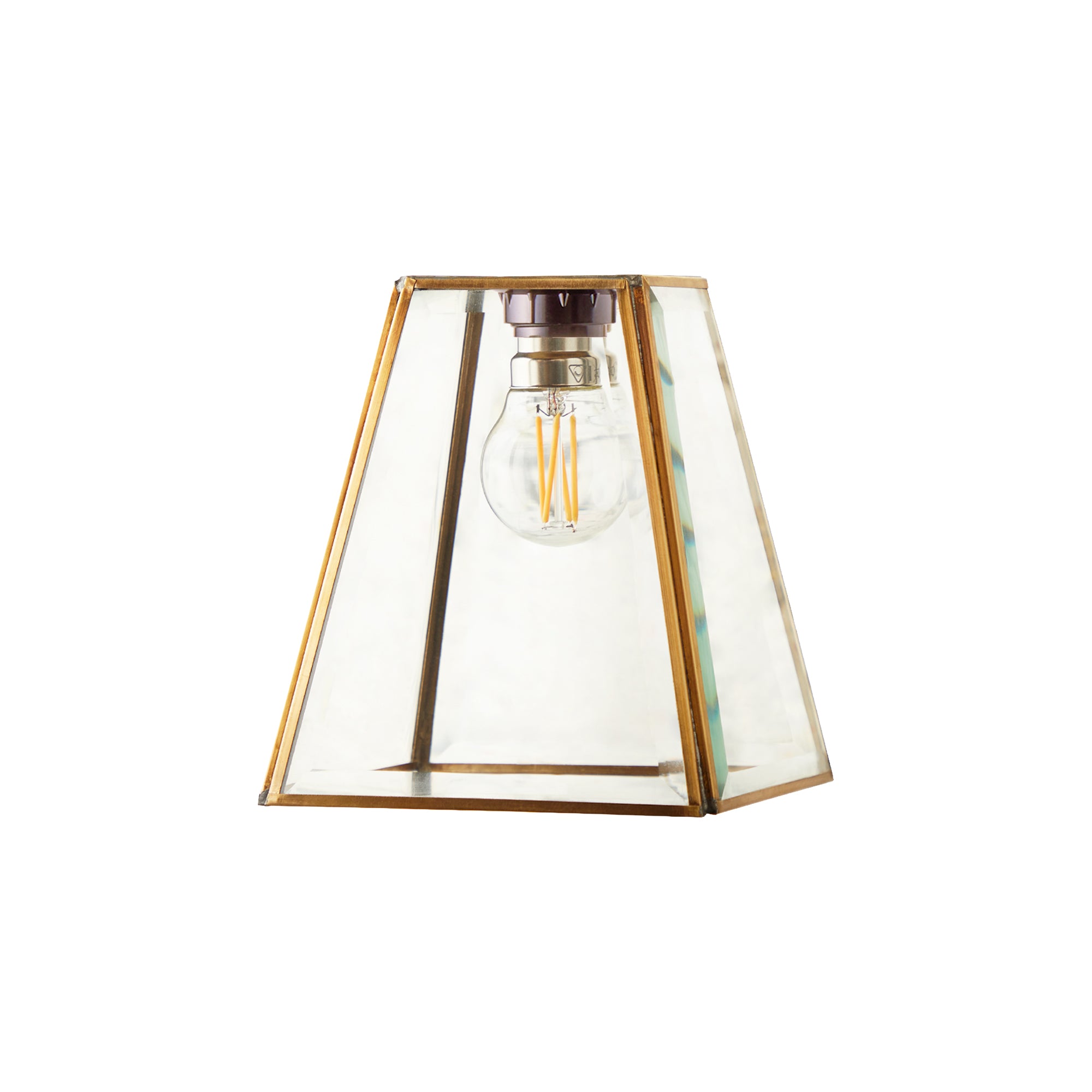 Smaller Luxor lantern in clear glass