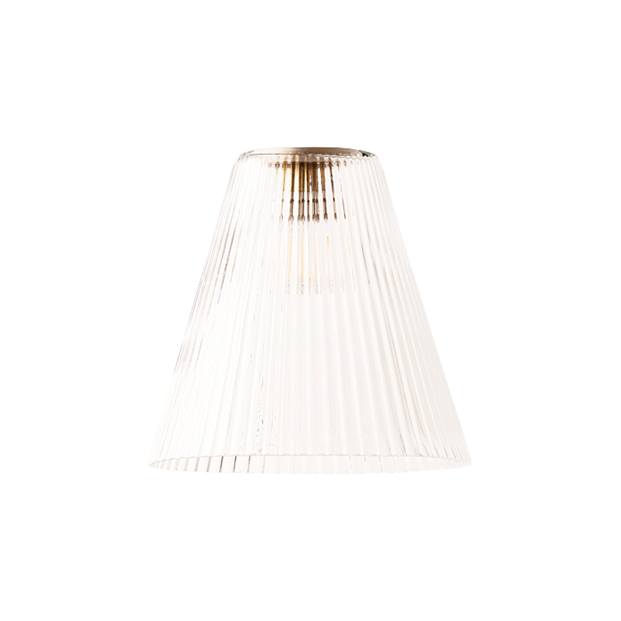 Teng shade in prismatic glass