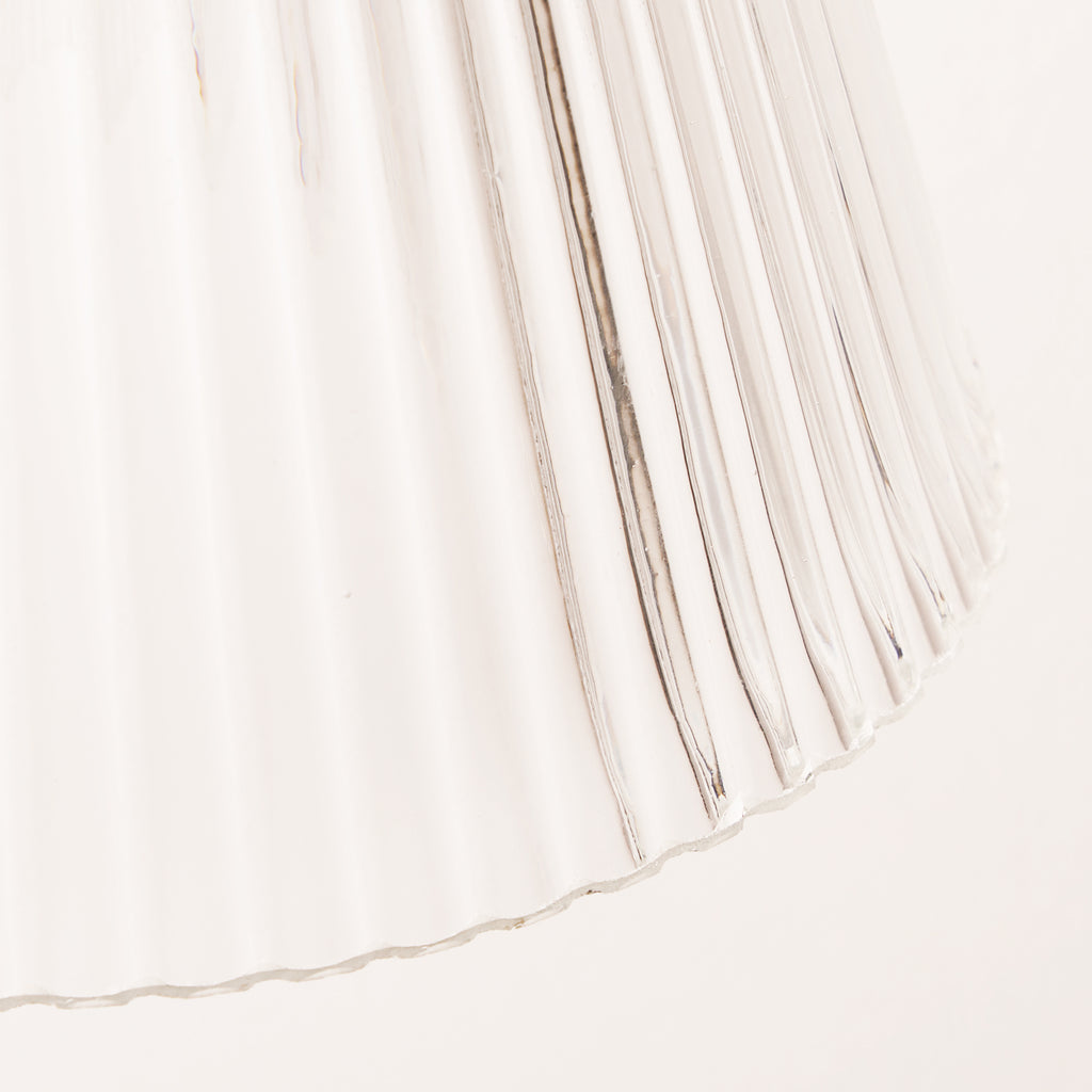 Teng shade in prismatic glass