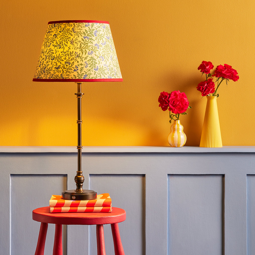 Chukka Rechargeable Table Lamp: Dimmable Elegance in Bronze