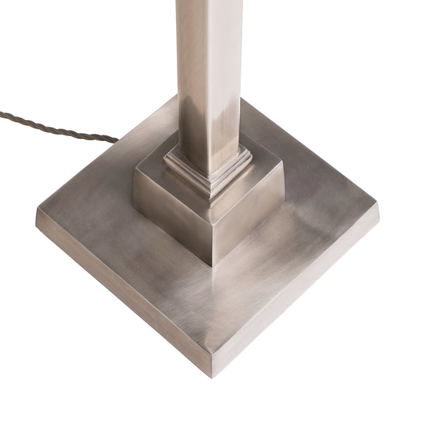 Dawson floor lamp in silver