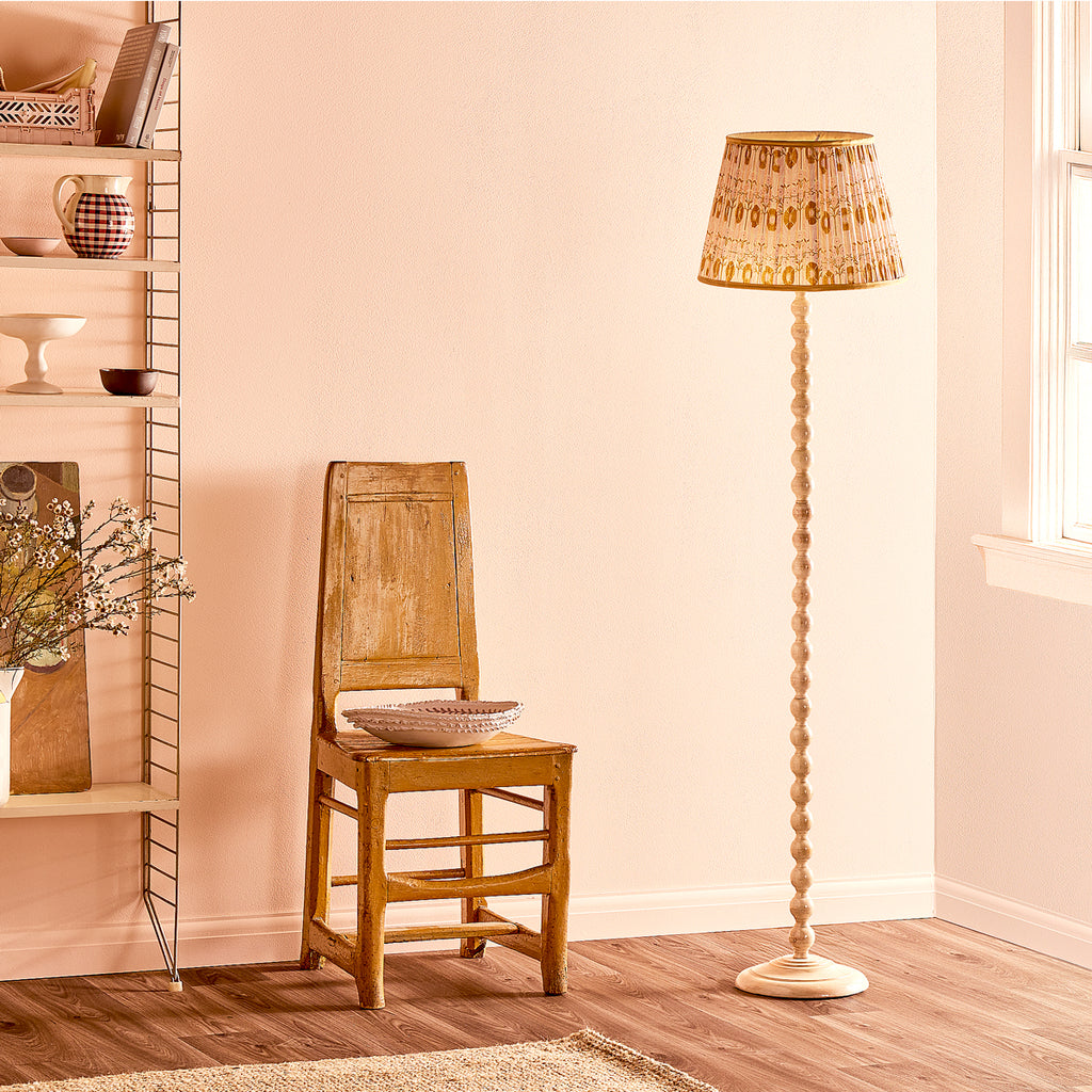 Lillee rechargeable standing lamp in Cream