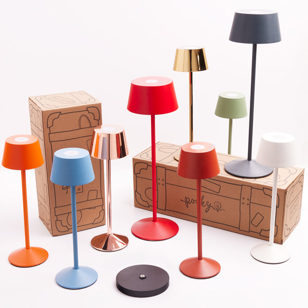 Wee Scoon rechargeable table lamp in watercress