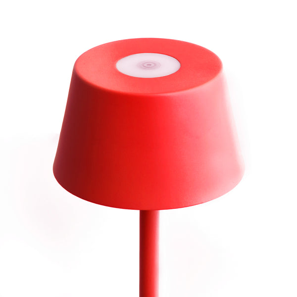 Wee Scoon rechargeable table lamp in firecracker