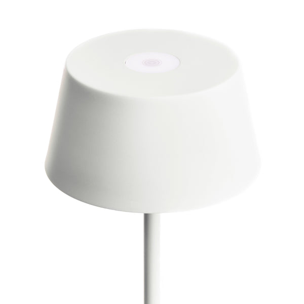 Scoon rechargeable table lamp in coconut