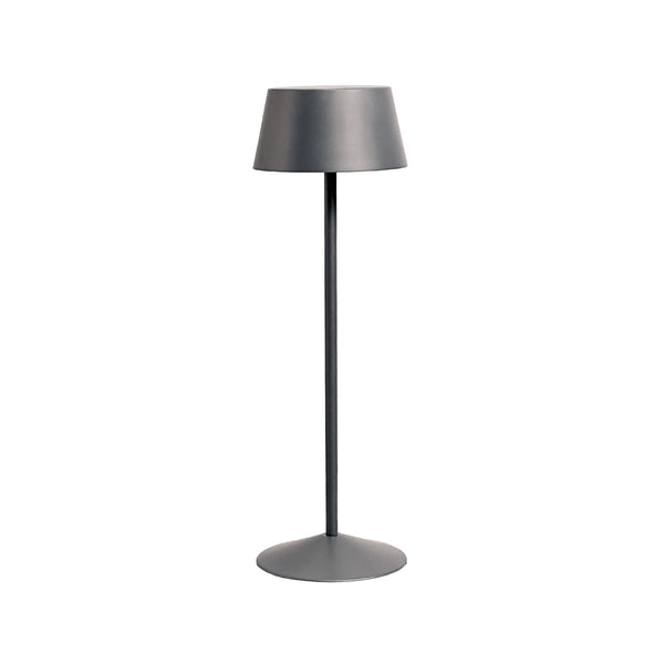 Scoon rechargeable table lamp in shale