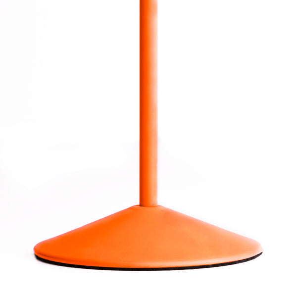 Scoon rechargeable table lamp in orangeade