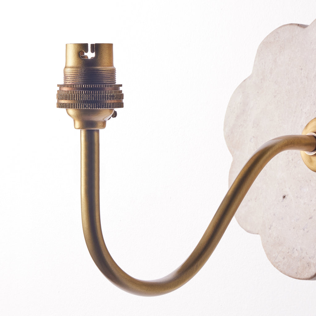 Kamela wall fitting in natural stone