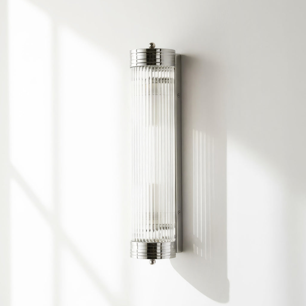 Long Roddy IP44 Wall Light in Nickel: A Modern Illumination