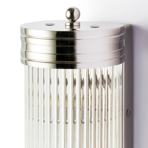Long Roddy IP44 Wall Light in Nickel: A Modern Illumination