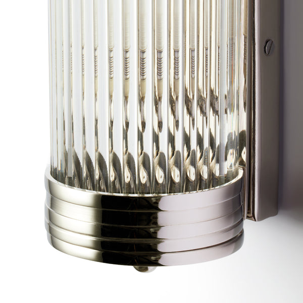Long Roddy IP44 Wall Light in Nickel: A Modern Illumination