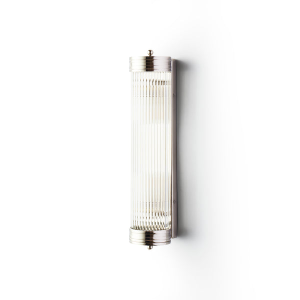 Long Roddy IP44 Wall Light in Nickel: A Modern Illumination