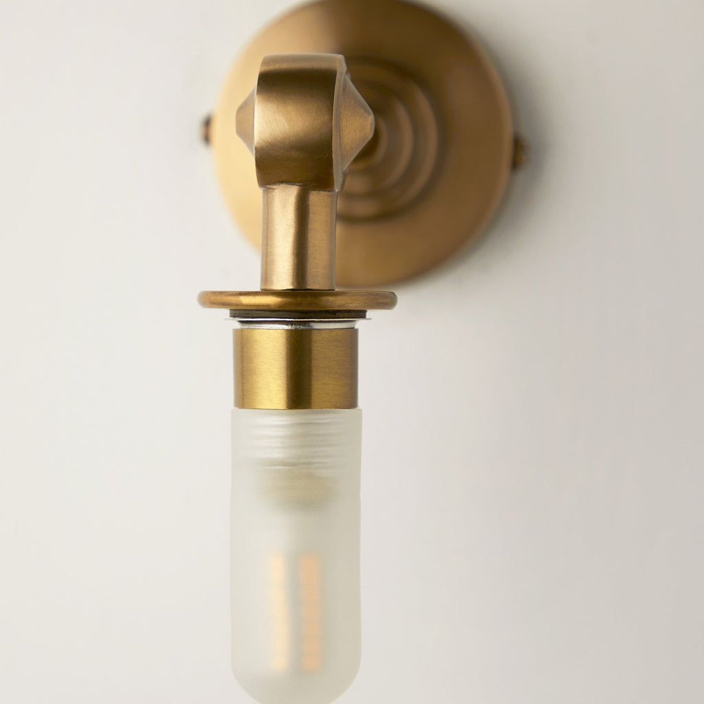 Brass Adjustable Mini Elbow Wall Light