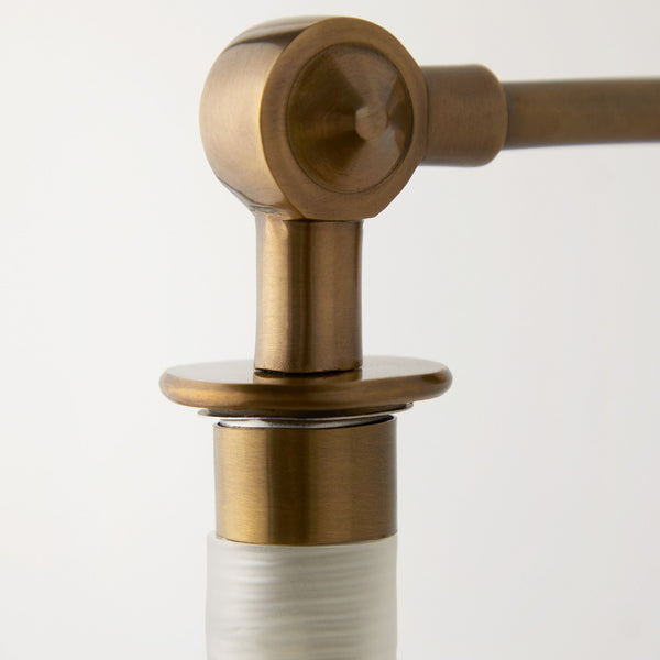 Brass Adjustable Mini Elbow Wall Light