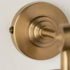 Brass Adjustable Mini Elbow Wall Light