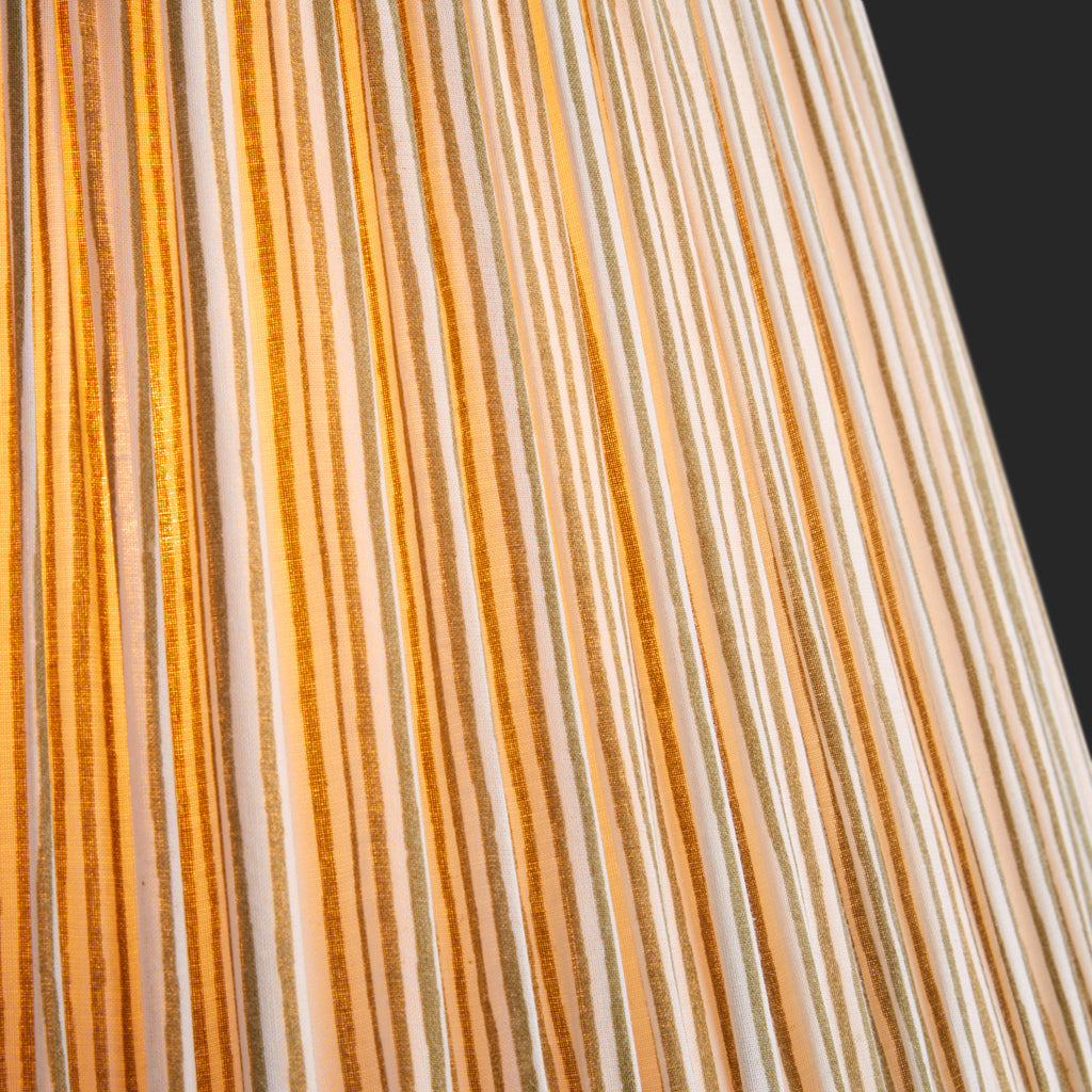 Green Table Lamp Shade | Candy Stripe Empire Shade