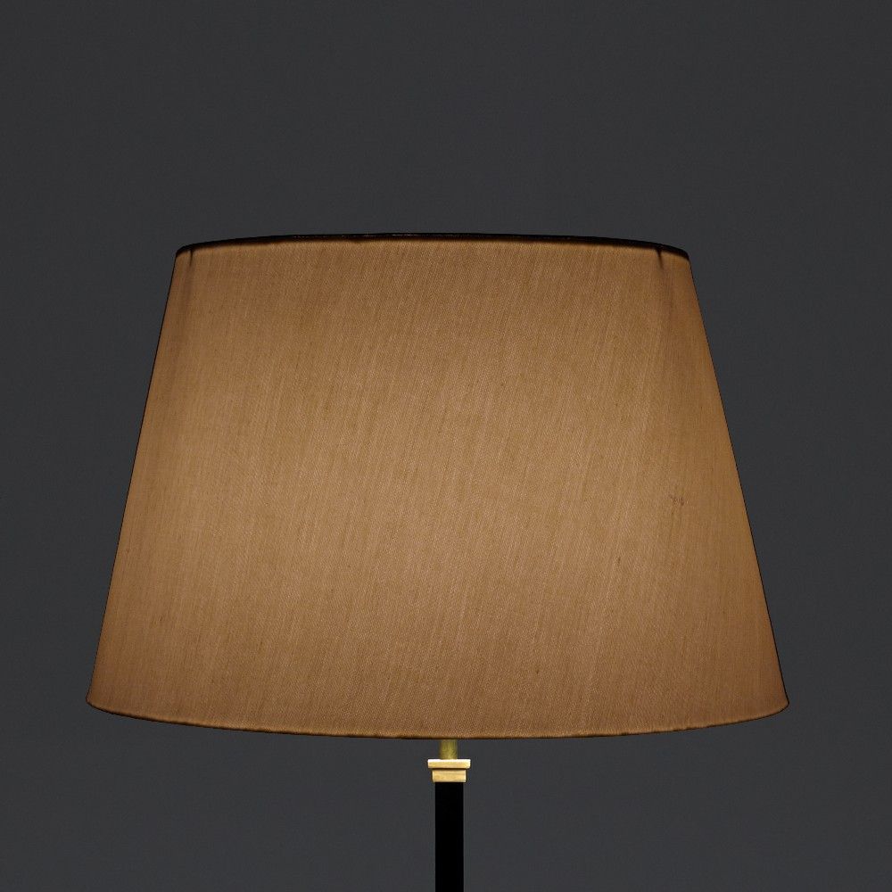 45cm straight empire lampshade in cream taj silk