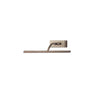 Dimmable smaller Blake picture light in bronze