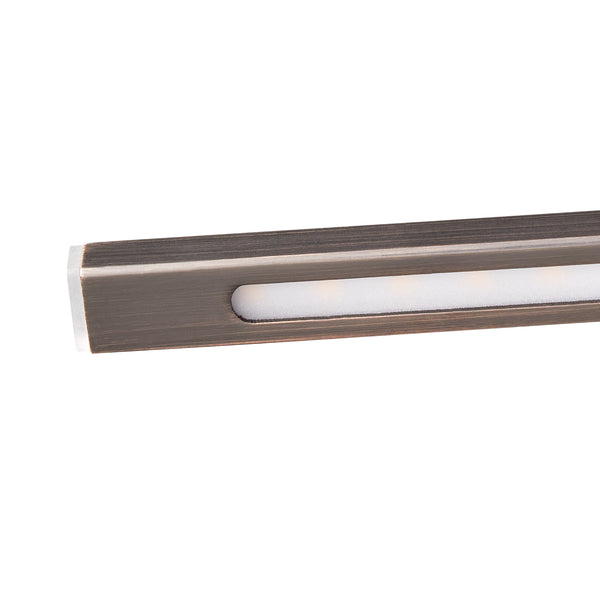 Dimmable larger Blake picture light in bronze