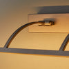 Dimmable larger Blake picture light in bronze