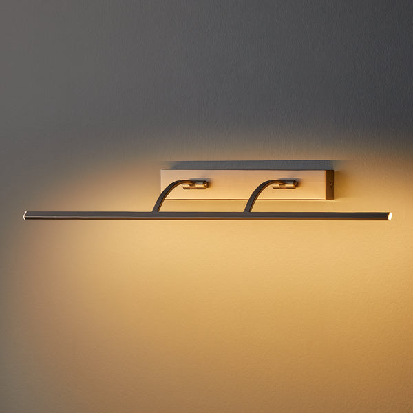 Dimmable larger Blake picture light in bronze