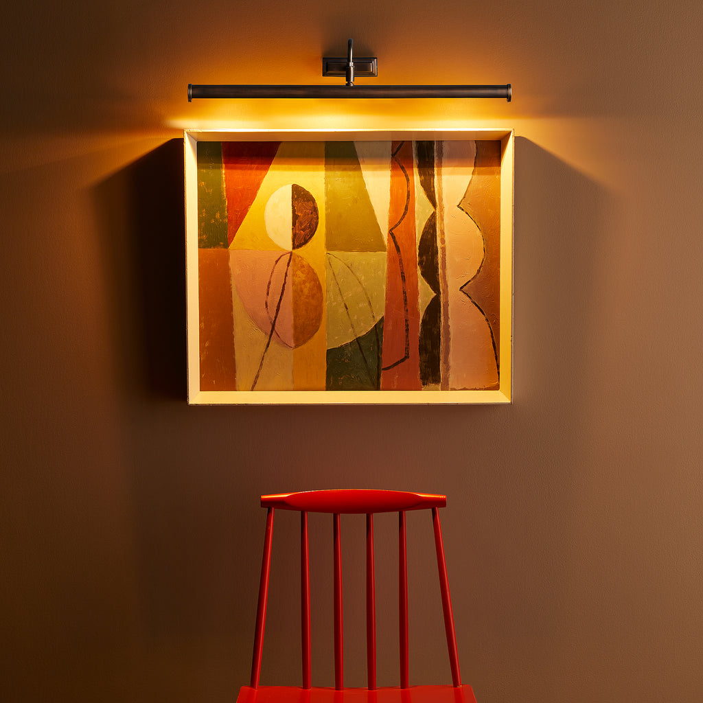 Clyfford large picture light in bronze