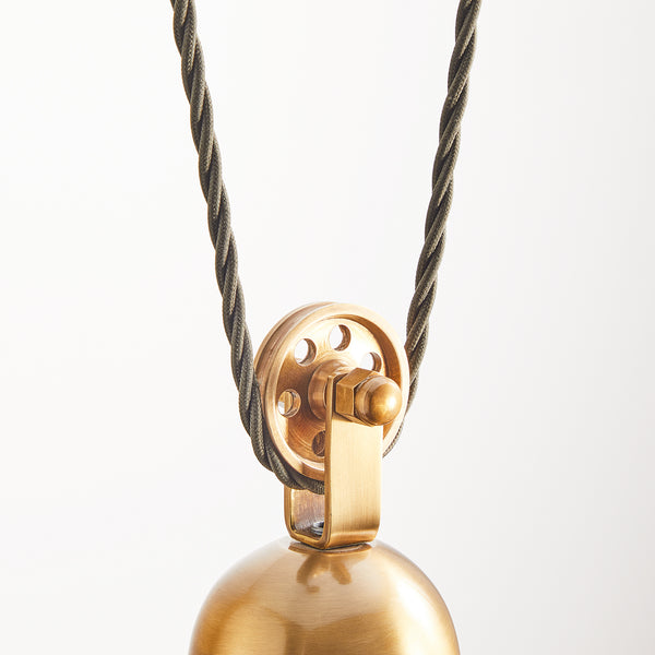 Equilibrium double rise and fall pendant set