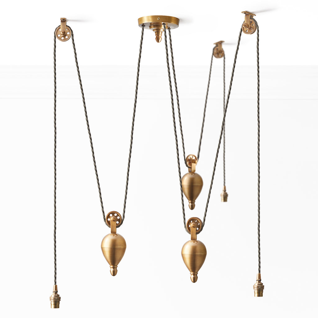 Equilibrium Triple Rise and Fall Pendant Set