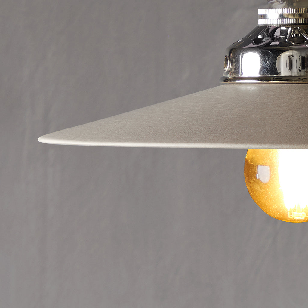 Cecilia ceramic shade in natural plaster