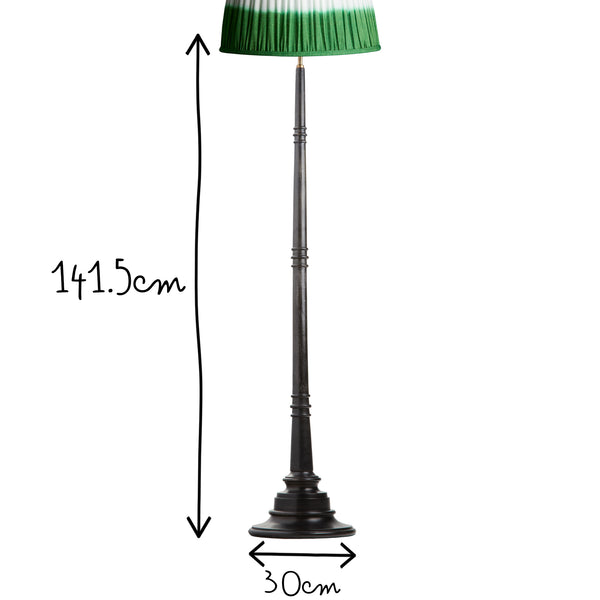 Samarkand floor lamp in ebony