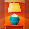 Olly table lamp in turquoise