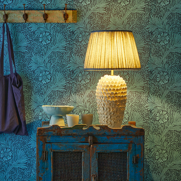 Regular Stucco table lamp in stone ceramic