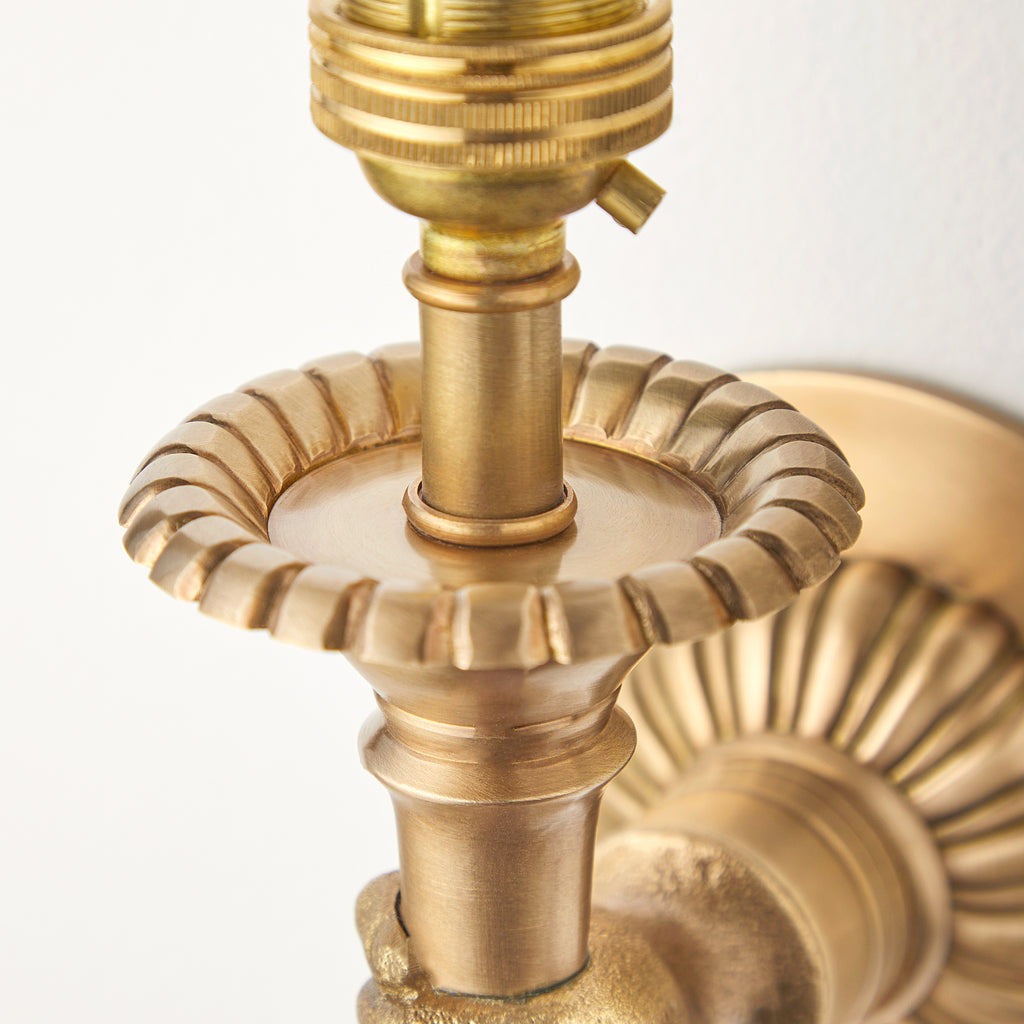 Brighton Wall Fitting in Brass