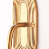 Loop Wall Fitting in Brass