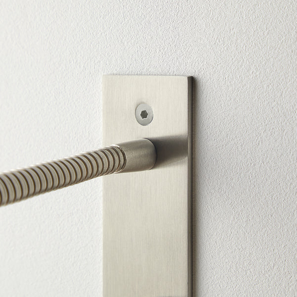 Flex Wall Light in Antique Silver Finish