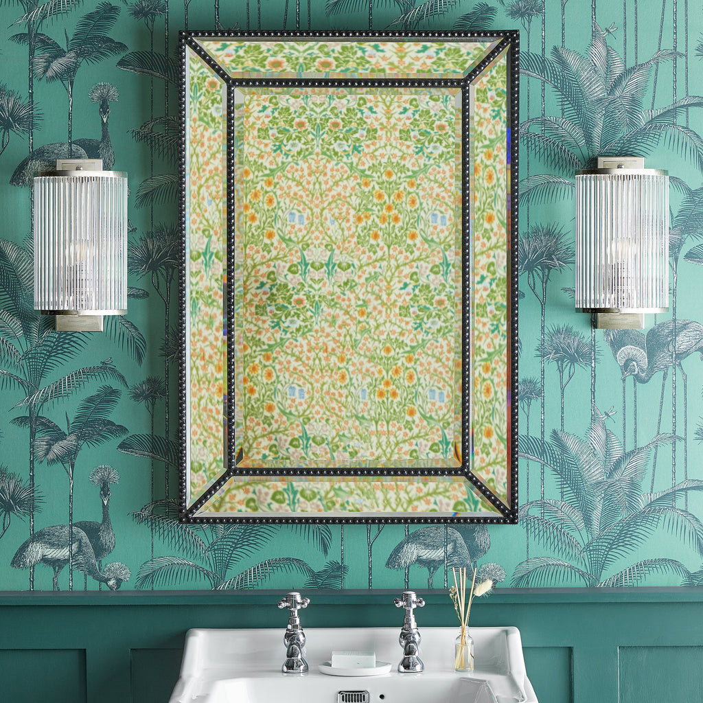 Nickel Lighting: Roddy Wall Light with Glass Rods