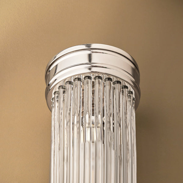 Long Roddy IP44 Wall Light in Nickel: A Modern Illumination