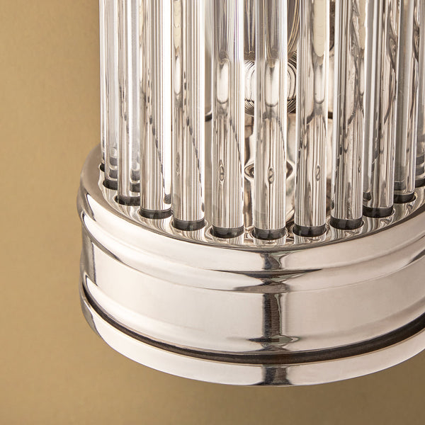 Long Roddy IP44 Wall Light in Nickel: A Modern Illumination